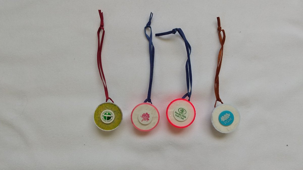 ゴルフボールでアクセサリー作り｜hiro inoue