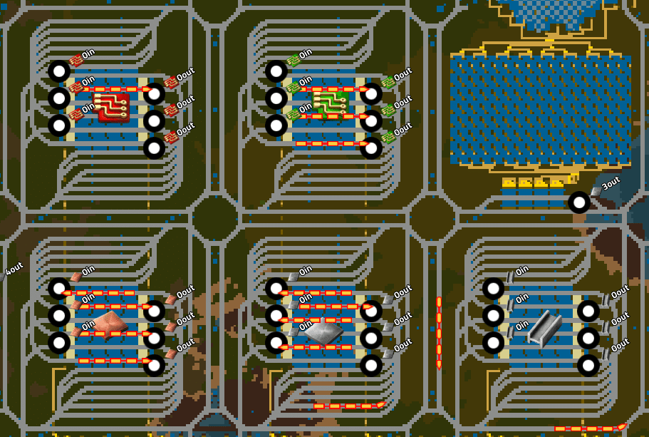 Factorioグリッド初心者メモ：(5)ハブグリッド｜artemis