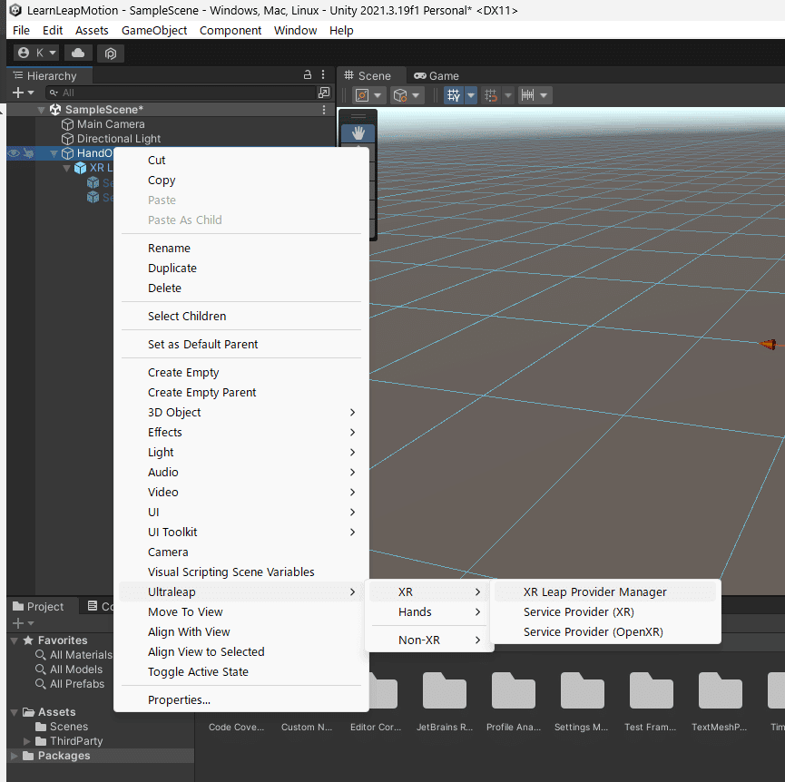 UnityでLeap Motionを使う｜Karuta
