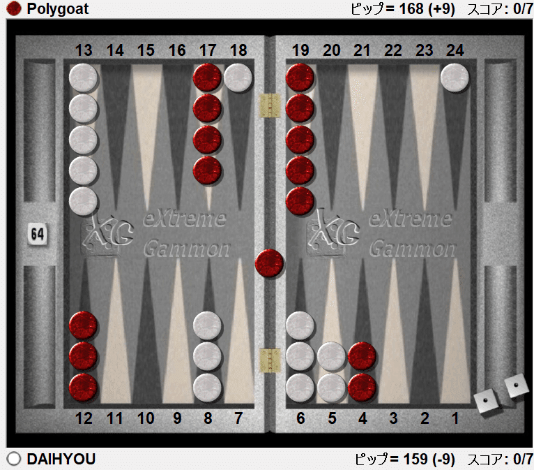 【バックギャモン】大川英輝vs谷田川聡也｜Kaz.Saito｜note