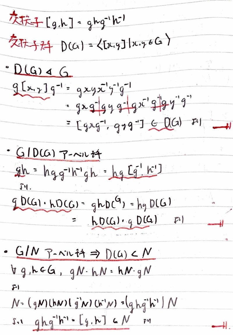 書記が数学やるだけ#666 交換子部分群，可解群｜Writer_Rinka