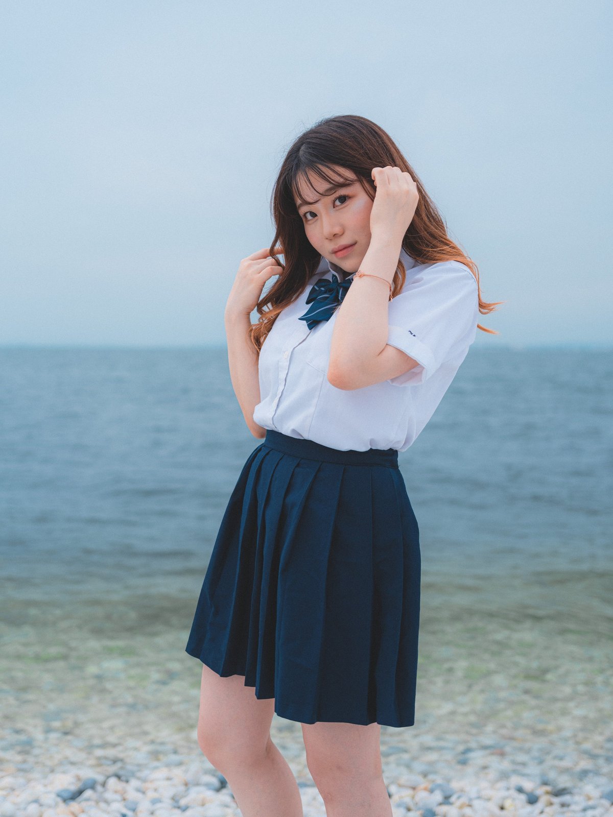 大阪撮影スポット「マーブルビーチ」カメラさんぽ / あいみ｜うちだとよひこ 大阪カメラマン