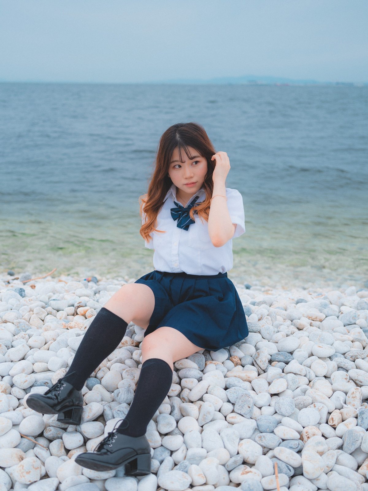 大阪撮影スポット「マーブルビーチ」カメラさんぽ / あいみ｜うちだとよひこ 大阪カメラマン