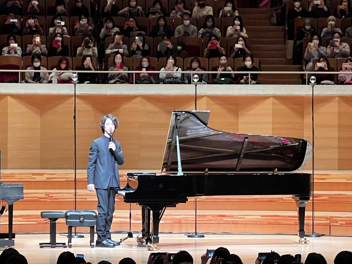 角野隼斗コンサート"Reimagine"＠サントリーホール｜大隅典子の仙台通信note (Sendaitribune)