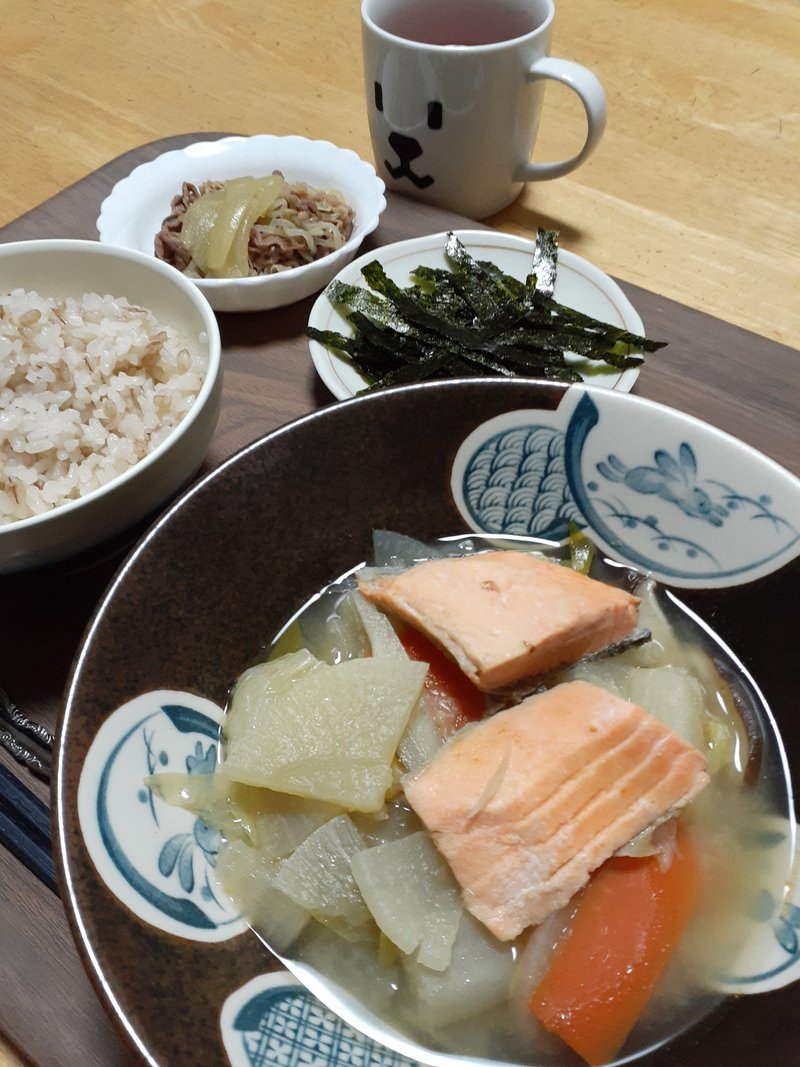 『石狩鍋』(塩分1.5g)｜guttyo