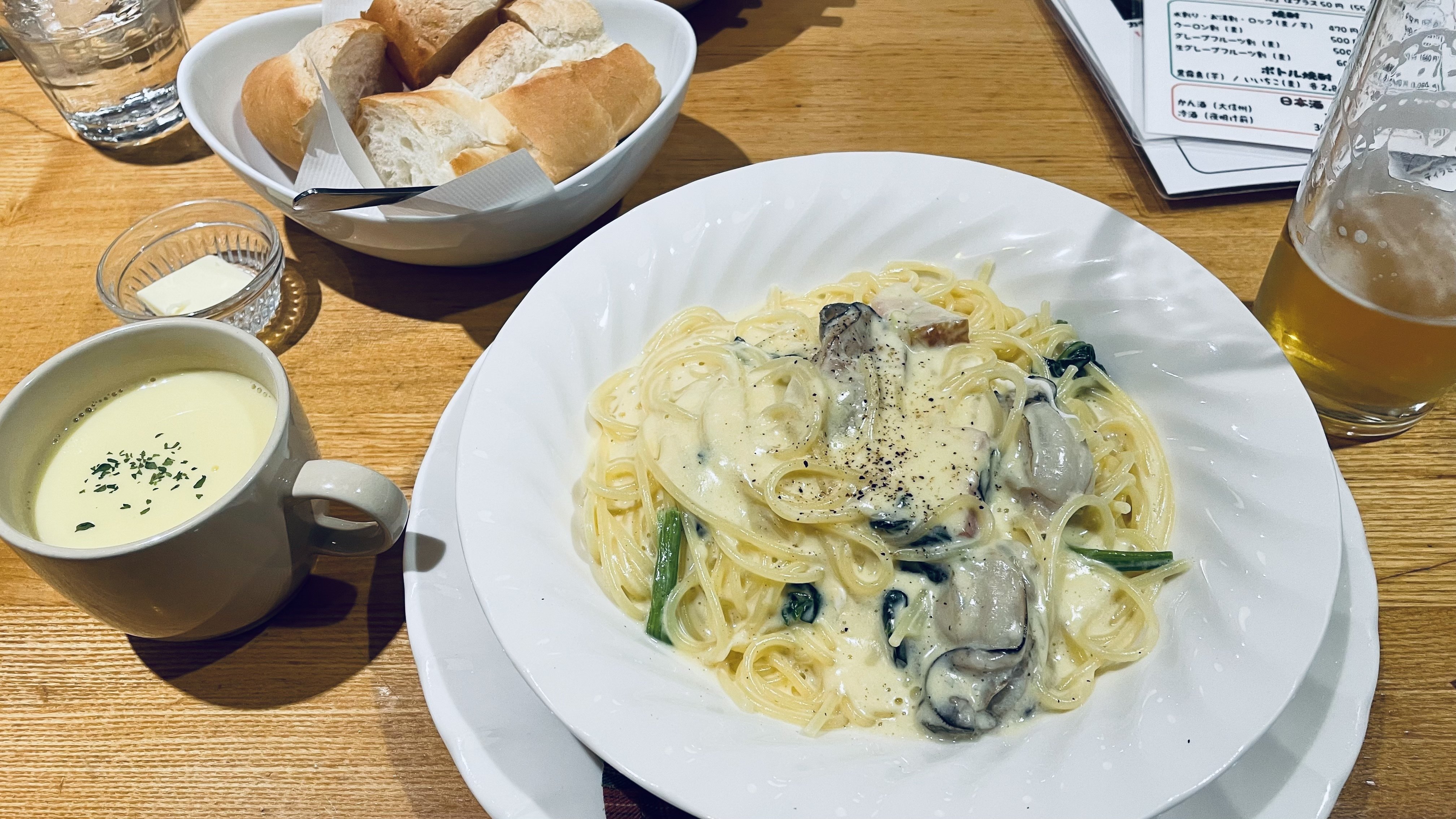 松本市シアトルにて美味しく夕ご飯をいただいた｜MIKI-ISO｜note