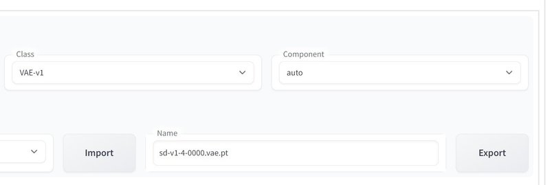 AUTOMATIC1111版Stable Diffusion web UI上でVAE Mergerを利用する手順｜まゆひら