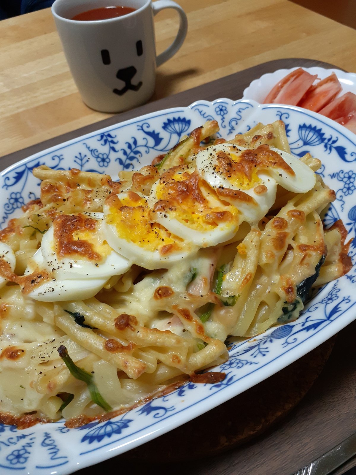 『マカロニグラタン』(塩分2.2g)｜guttyo