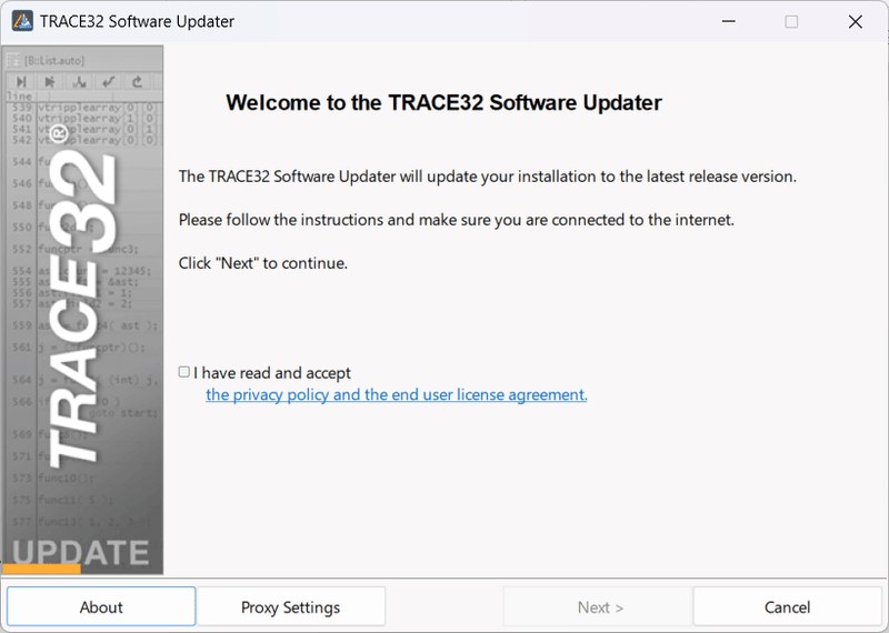 TRACE32 PowerView デバッガソフトウェアのダウンロード方法｜日本ローターバッハ