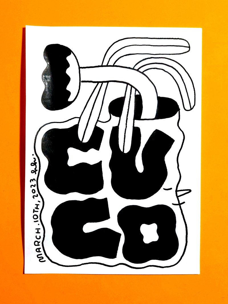 EVERYTHING FLOWS #91 by illustrator はるやまひろし｜パークギャラリーに居るひと。｜note