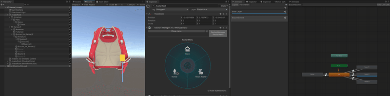 【VRChat】VRC Avatar Parameter Driverでランダムにアイテムを出し入れする【同期対応】｜₺ƾ₺ƾkesera2
