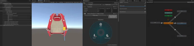 【VRChat】VRC Avatar Parameter Driverでランダムにアイテムを出し入れする【同期対応】｜₺ƾ₺ƾkesera2