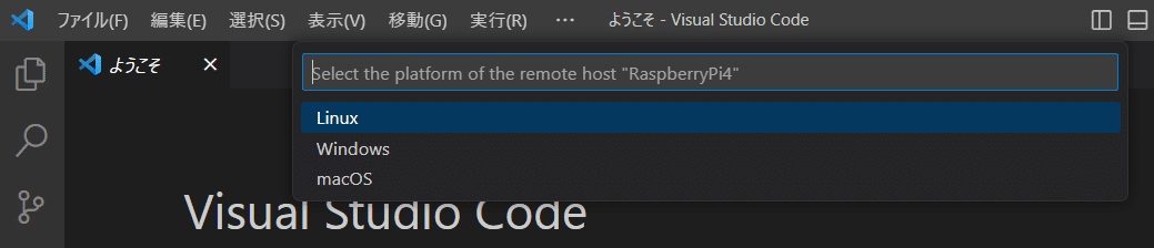 Visual Studio CodeでRaspberry Pi 4にSSH接続する方法｜echo