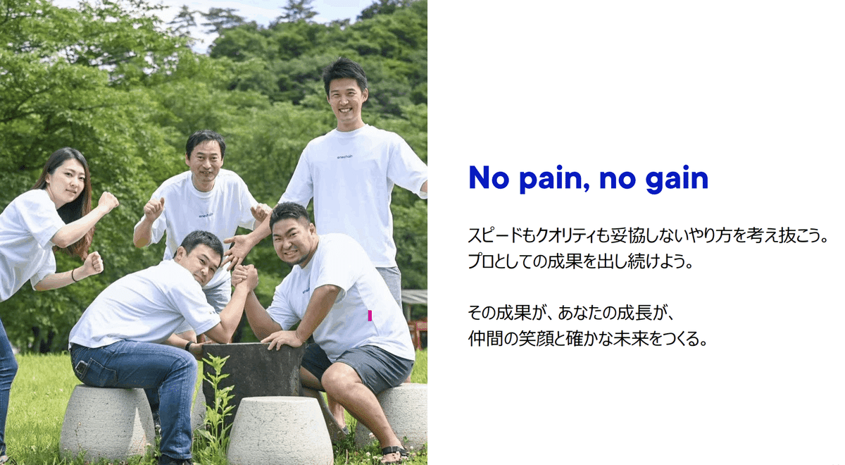 No pain, no gain｜苦しい時期を乗り越えて、業界変革の最前線で大きな成果を残したenechainバリュー体現者の話｜enechain