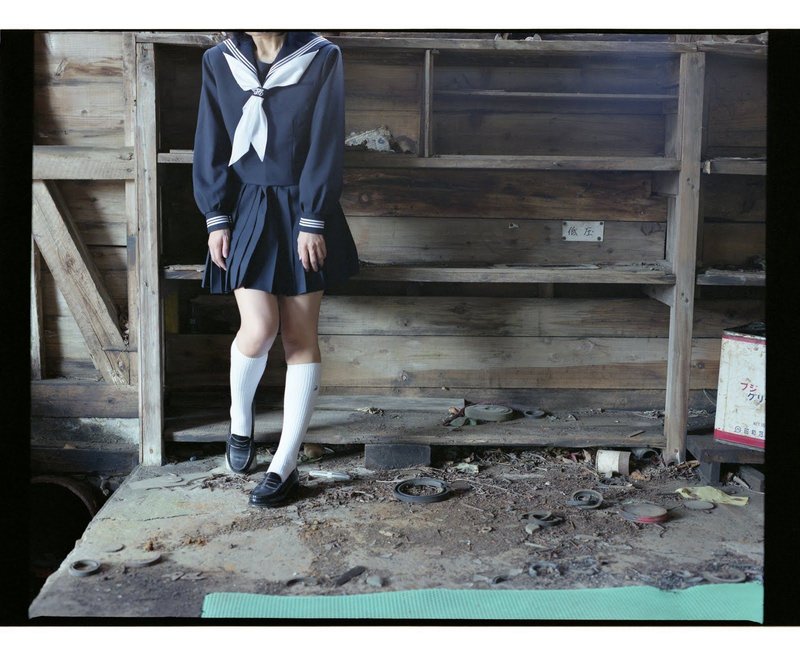 さまよえるよるのさき（digital ver. 0.01）〜廃墟とセーラー服〜｜kaito_1001