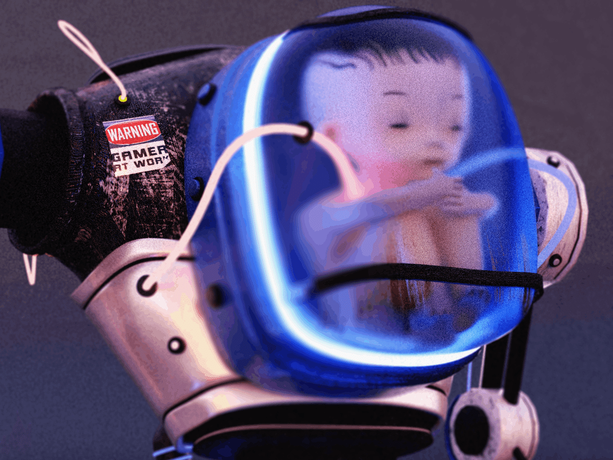 Robot Concept inspired by DEATH STRANDING / Blender 3D｜alex