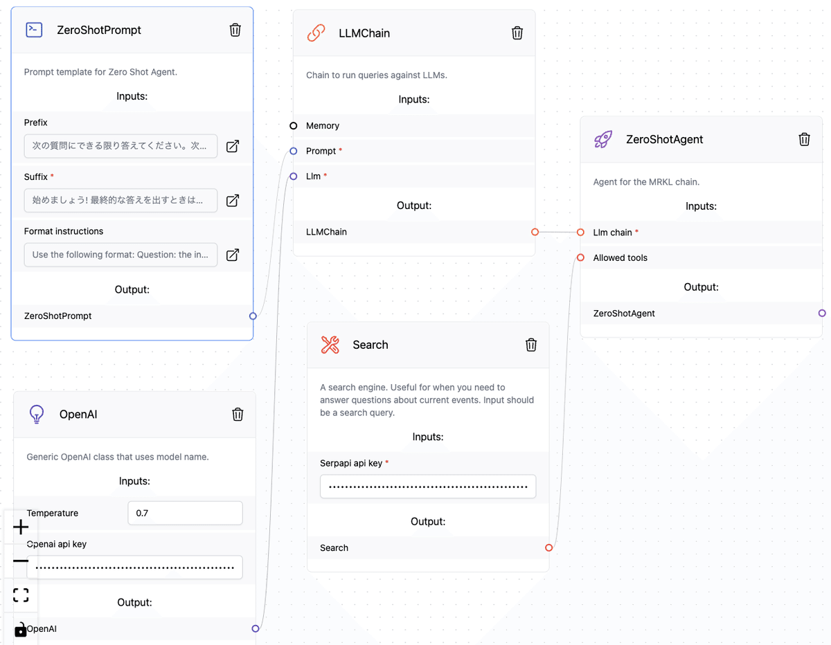 LangChainのGUI版であるLangFlowを試す｜npaka
