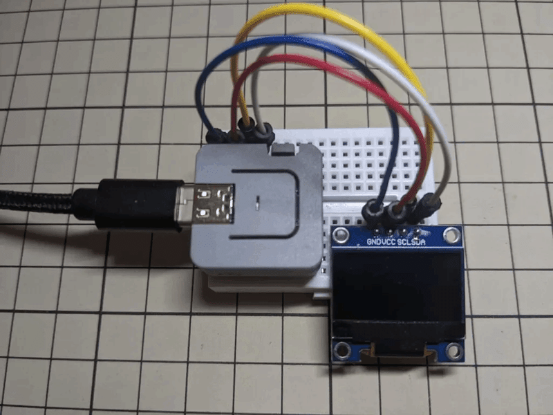 ATOM LiteでOLEDディスプレイSSD1306を使用する｜あれ