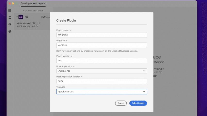 Adobe UXP Developer Toolを使ってAdobe XDのプラグインを作ってみる(作成編)｜あぽろきゃっと