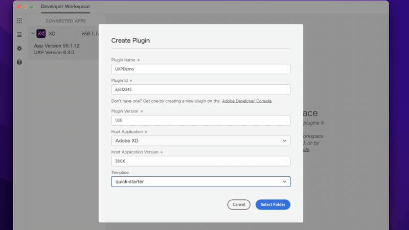 Adobe UXP Developer Toolを使ってAdobe XDのプラグインを作ってみる(作成編)｜あぽろきゃっと