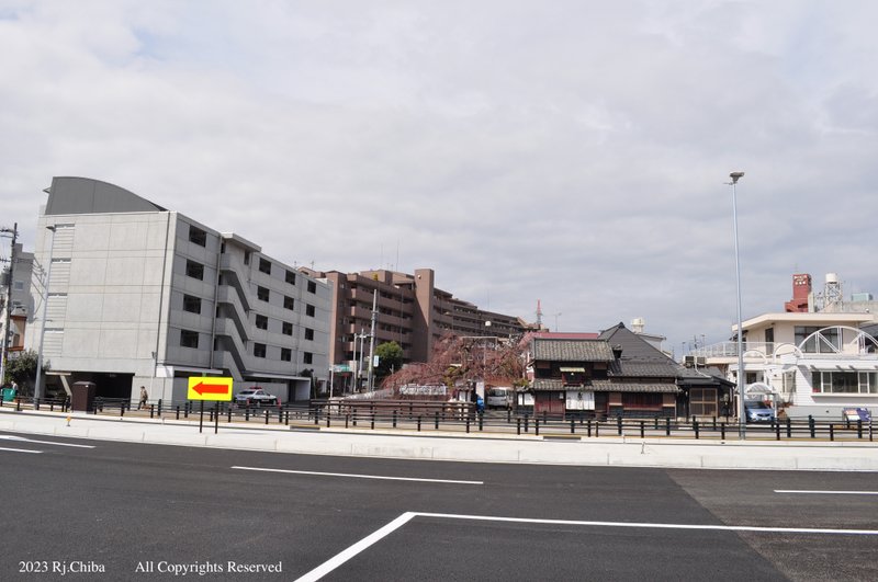 宮沢根白石線@舟丁・南鍛冶町（'23 03/23）｜Rj.Chiba