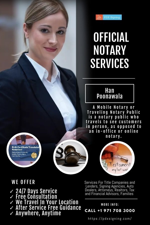 Traveling Notary｜pdxsigning