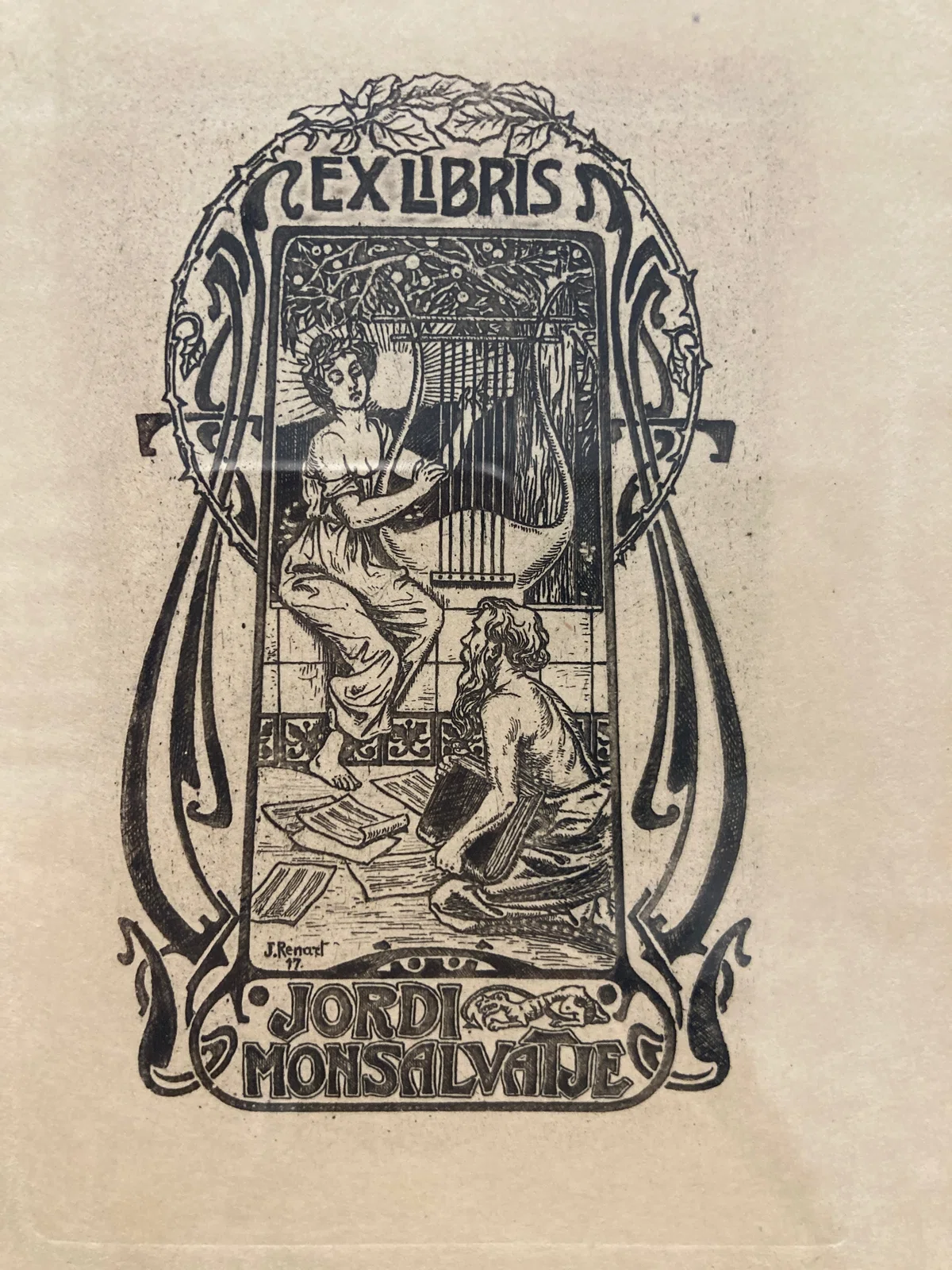 本の持ち主を語る小さな紙片、エクス・リブリス（Ex Libris）についての特別展：Liberty per le donne：Le Donne ...