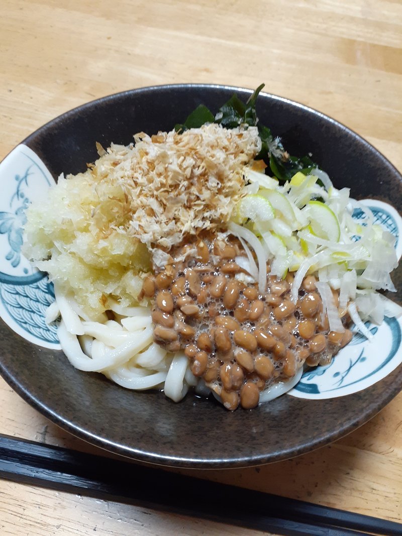 『冷やしうどん』(塩分1.3g)｜guttyo｜note