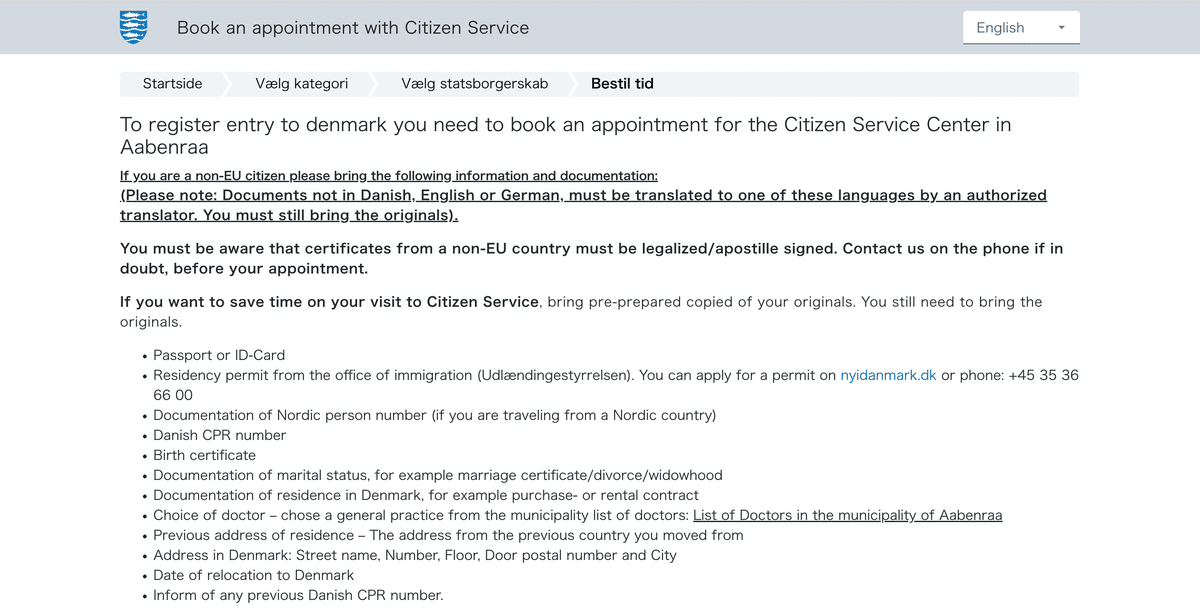 デンマークに90日以上滞在する人必須！〜CPR Numberの取得方法〜｜田辺 莞菜 / Kanna Tanabe
