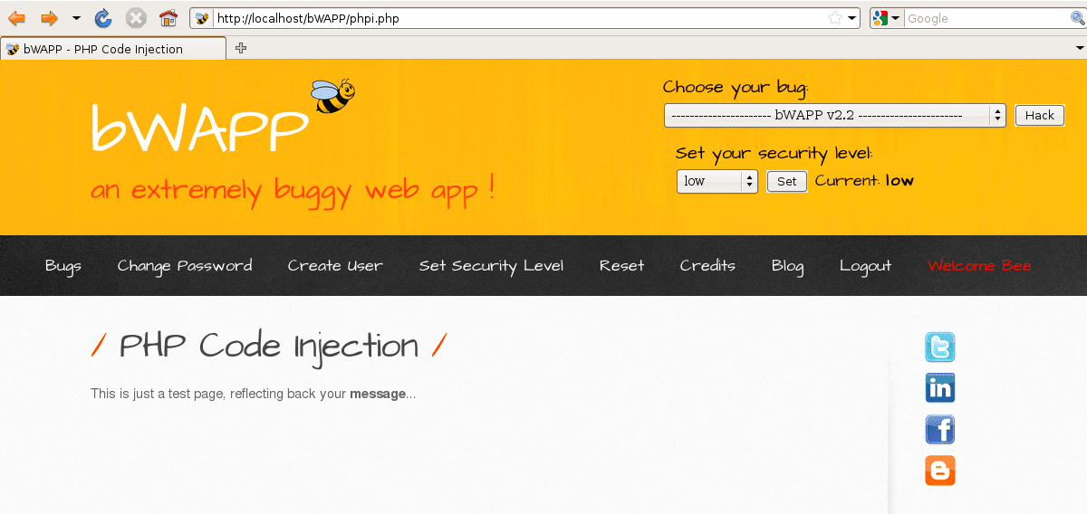 bWAPPで始めるセキュリティ学習｜Shohei Yamaguchi