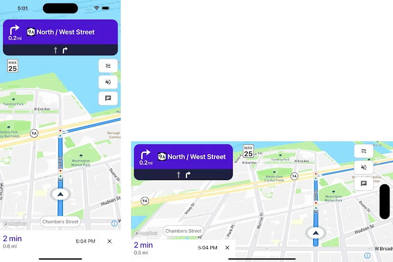 モバイル向けナビゲーションアプリをすばやく構築可能に｜Mapbox Navigation SDK Drop-in UI｜Mapbox Japan