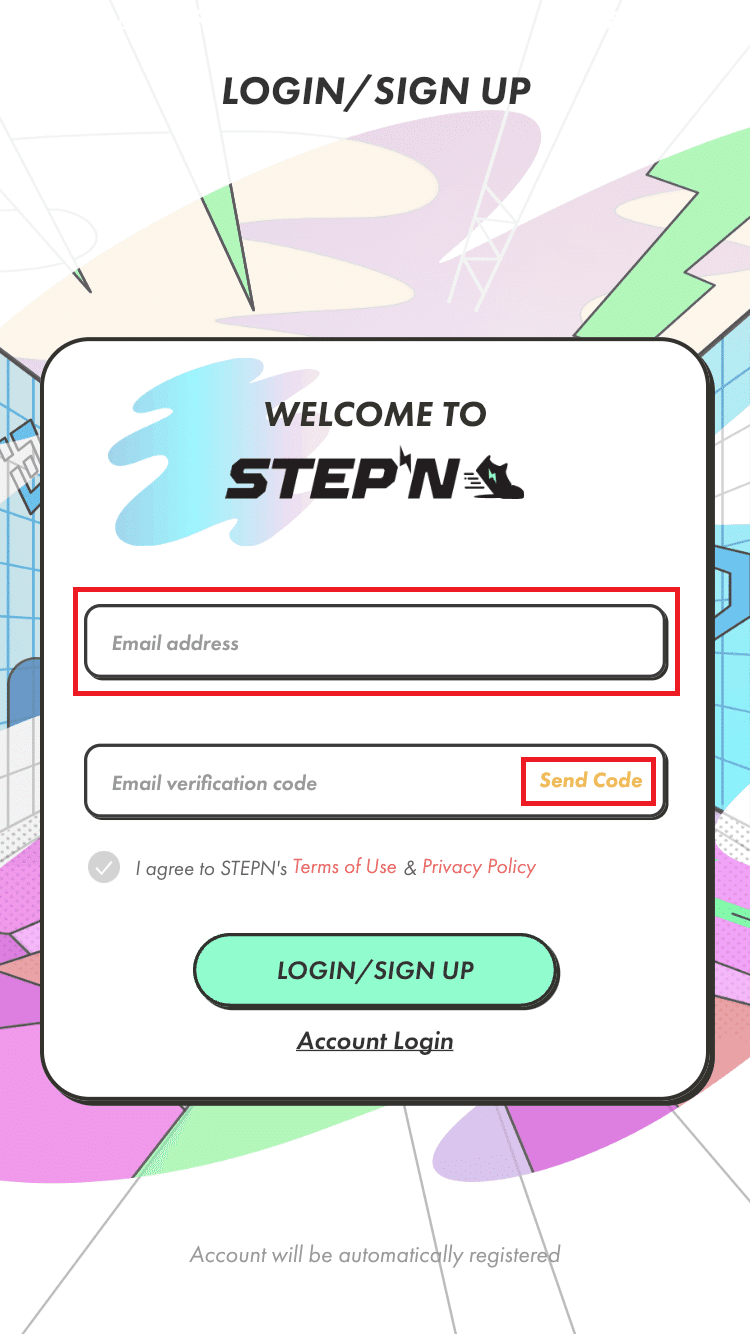 STEPNの始め方 完全ガイド ①アカウント作成｜バベ（cryptBBQ）