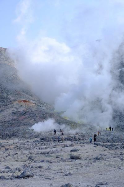 硫黄山と温泉｜tabito｜note