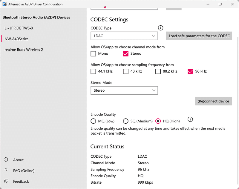 Windows 10/11でLDACを使う｜Re*Index. (ot_inc)