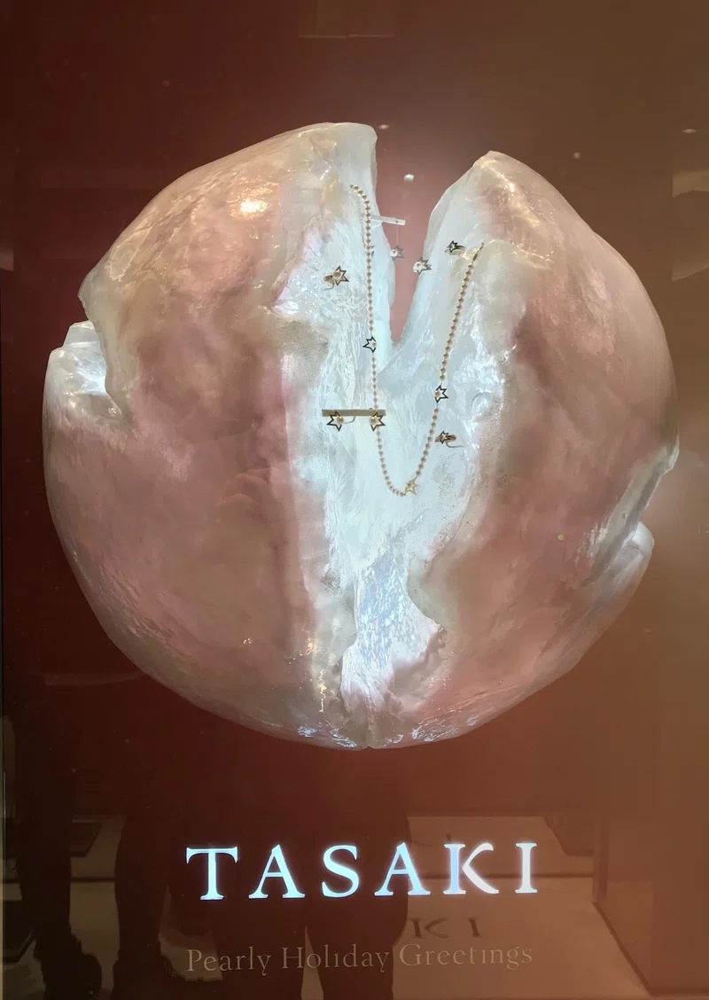TASAKI 銀座本店 ウィンドウディスプレイ｜美術造形制作工房 松丘屋スタジオ｜note