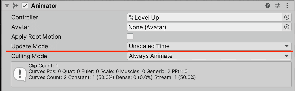 [Unity]Time.timeScaleは変えたいがUIのアニメーション速度は遅くしない｜西山 信行