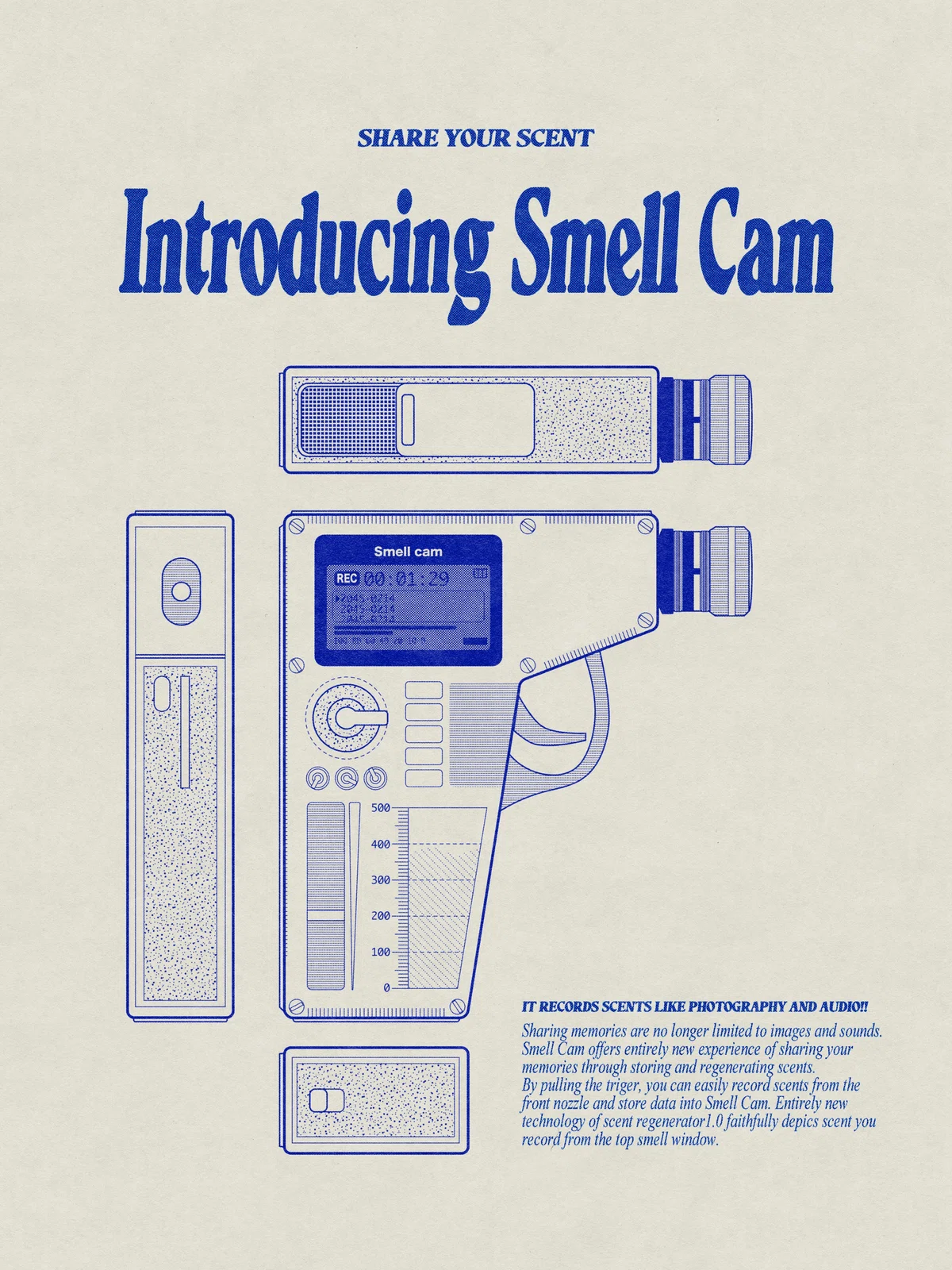 【SmellCam】匂いを保存するカメラを発明しました。｜CAMARADE