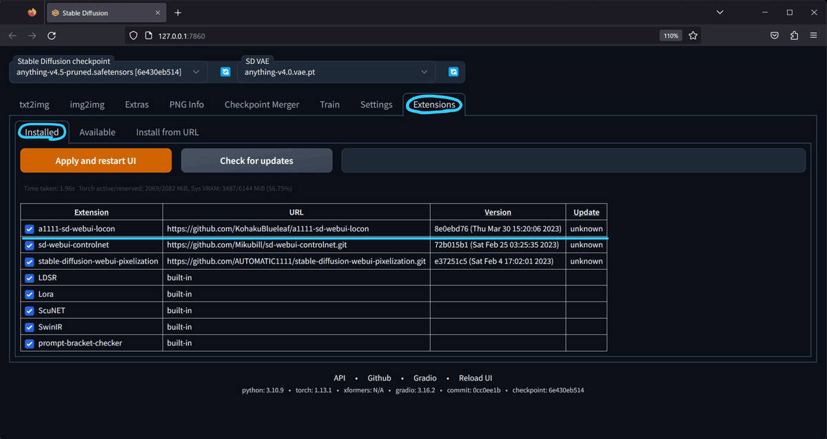 Stable Diffusion web UIのLoRAにLyCORIS追加してみた！｜achiral0319