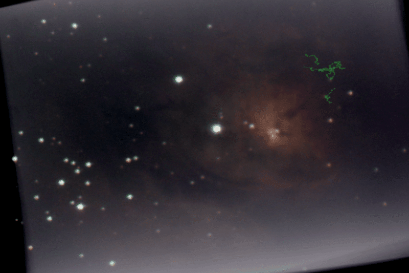 NGC6534 M8 干潟星雲 いて座 2023-04-01-03-36｜mimumemo