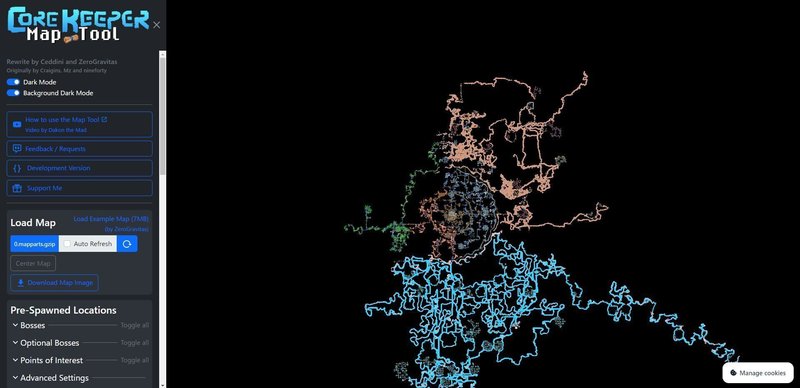 CoreKeeper MapToolの使い方[1-2]｜てぃすかんな｜note