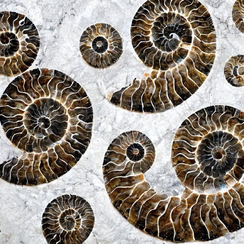 2023-04-04 大理石に眠るアンモナイト｜Akihiko YAMAZAWA｜note