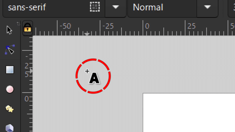 【Inkscape解説】テキストを入力する方法／通常のテキスト・流し込みテキスト｜Zzz_NoriP