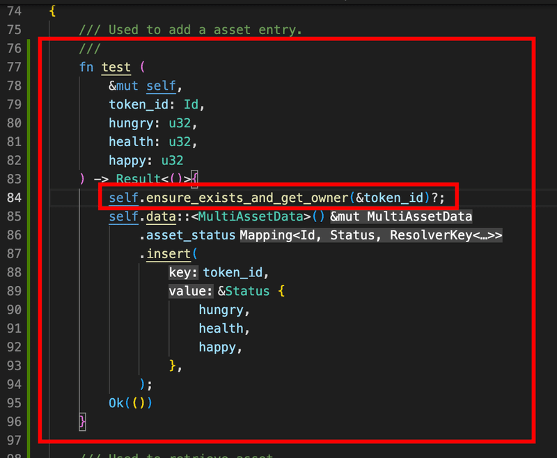 【Astar】WASMコントラクト（関数の実装について）｜ユウキ