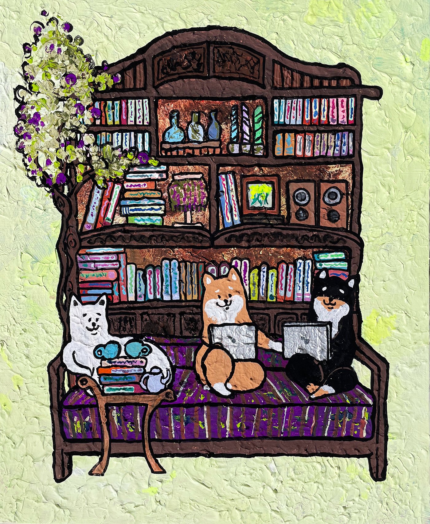 【学ぶ柴犬】いま何かを学ぼうとしている自分への贈り物に。｜Moriuchi Yoshie｜note