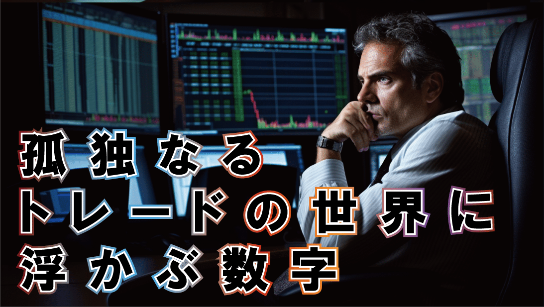 孤独なる トレードの世界に 浮かぶ数字｜SUGIHARA