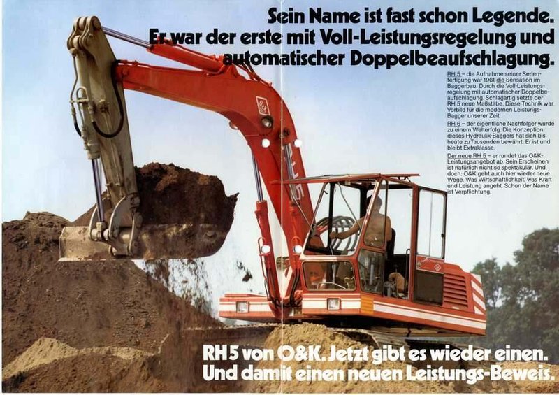 O&K RH5｜建設機械化ライブラリー