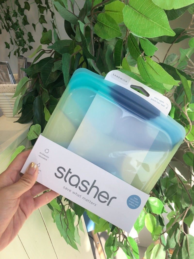 【stasher(スタッシャー)】繰り返し使えて便利なアイテムお取り扱いしております｜表参道の眉毛サロン＆セレクトショップ『organic life & eye style RiboN』