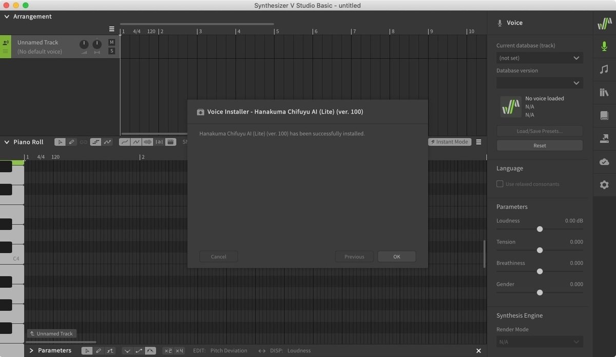 Synthesizer V Studio Basic(macOS版)、Synthesizer V ライト版のダウンロード&インストール手順を解説｜キリギリス