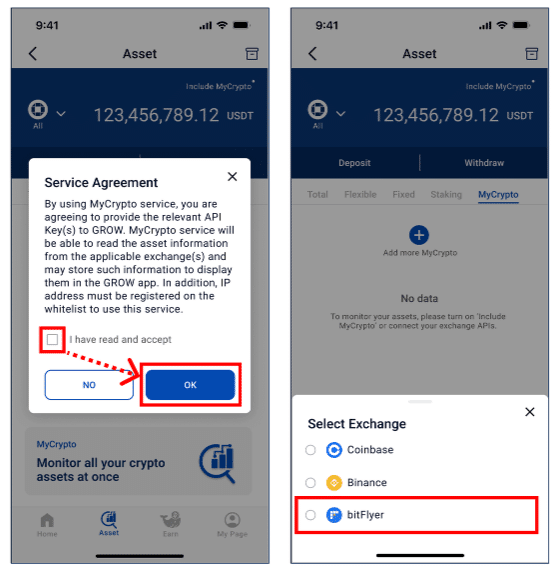 暗号資産おまとめモニターツール MyCrypto-bitFlyerからの読み取りAPI連携方法｜GROW_Official 日本語