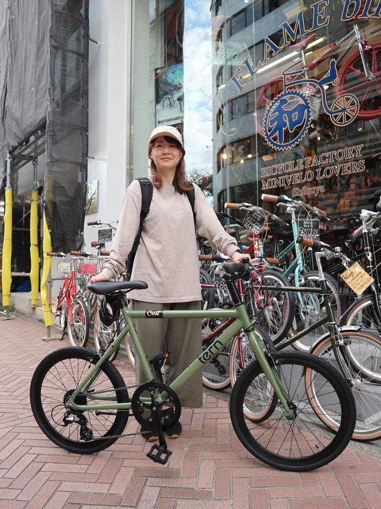 女性にもオススメな、可愛いミニベロtren！！｜ミニベロ専門店 FLAMEbike 渋谷店｜note